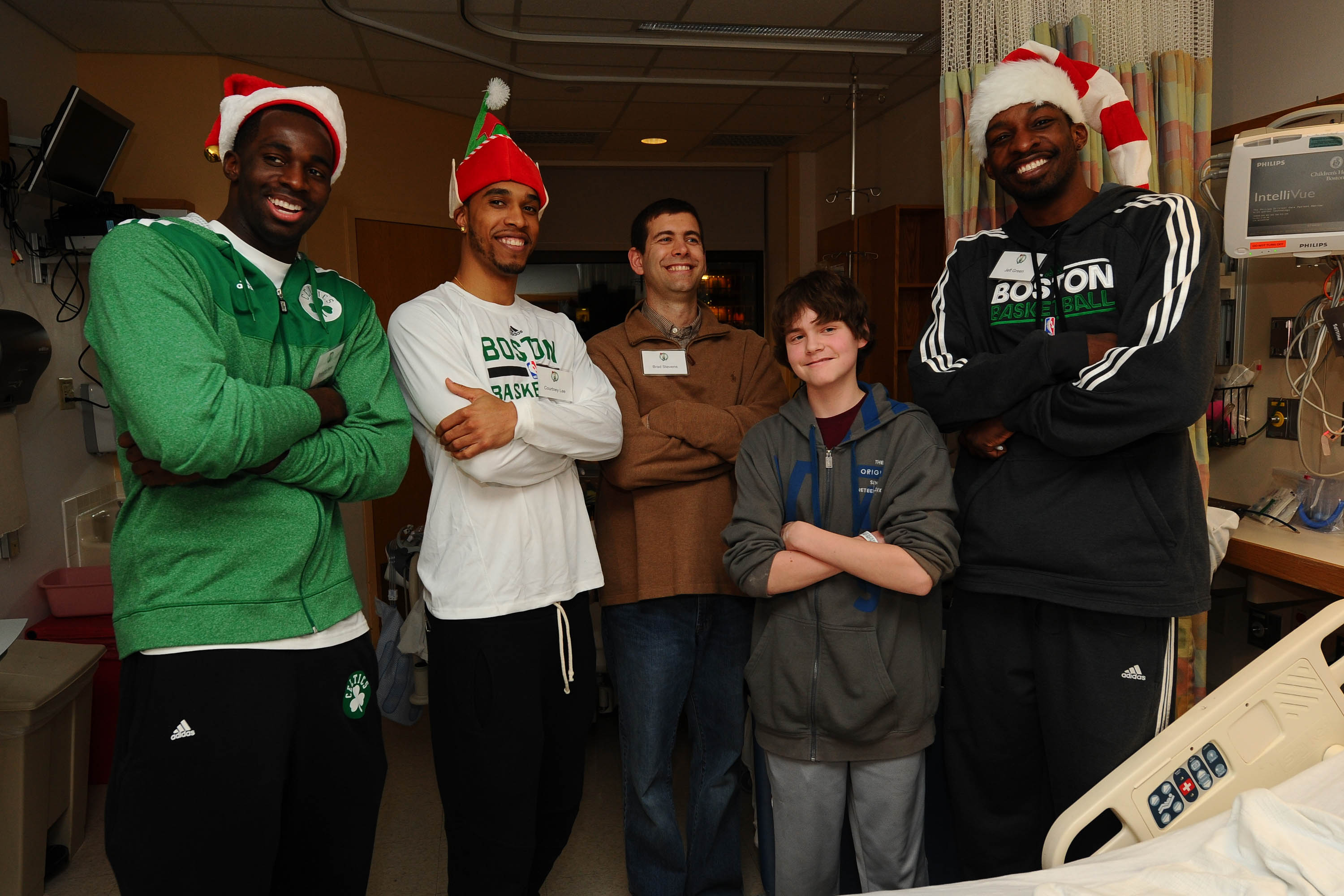 Brad Stevens Visits Children's Hospital | The Official Website of The ...