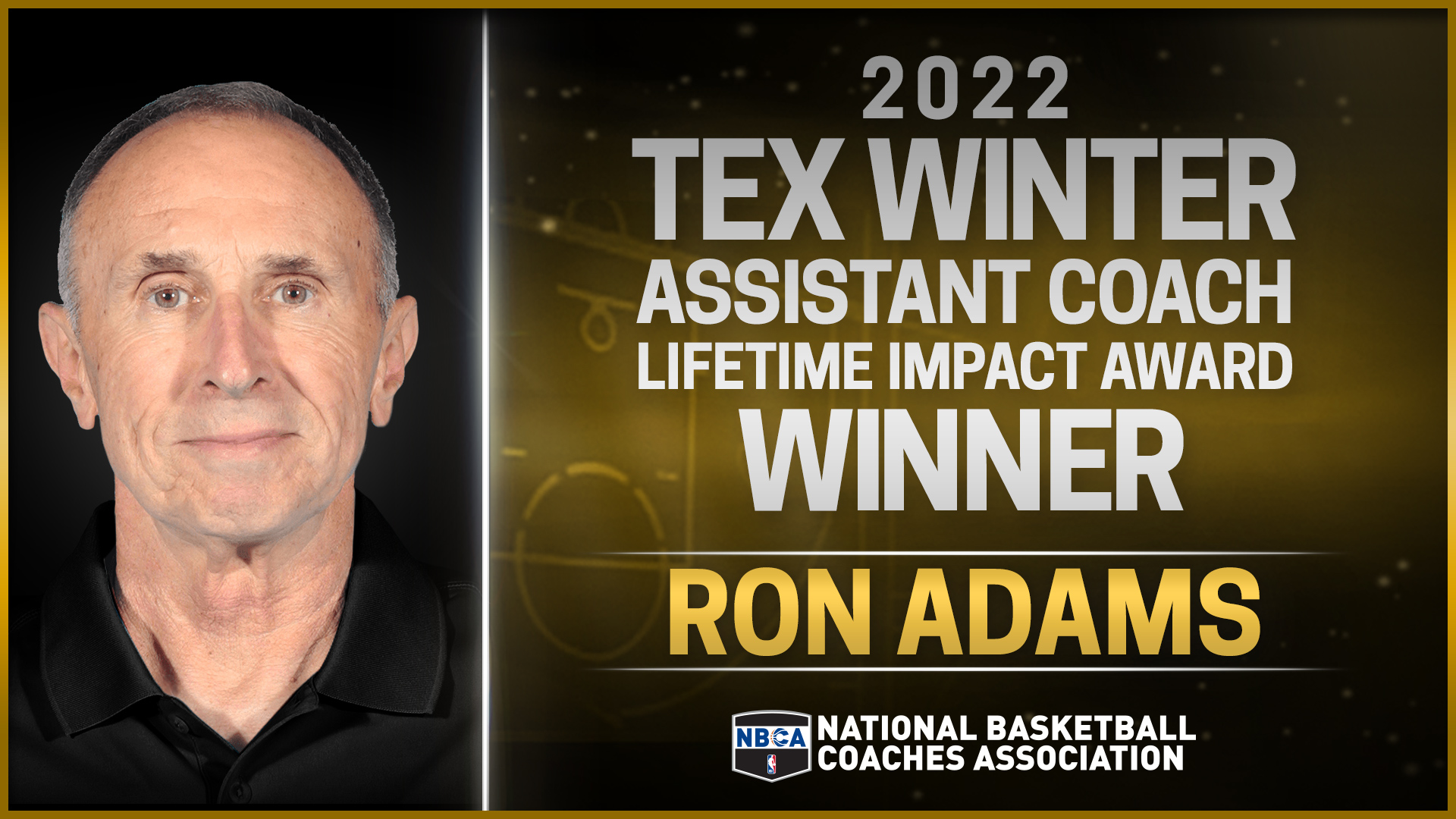 Ron Adams Named 2022 Tex Winter Assistant Coach Lifetime Impact Award ...