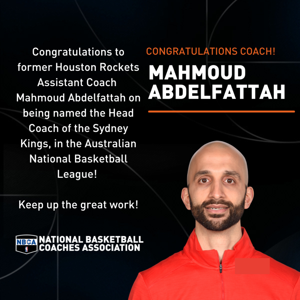 Mahmoud Abdelfattah Joins Sydney Kings as Head Coach | The Official ...