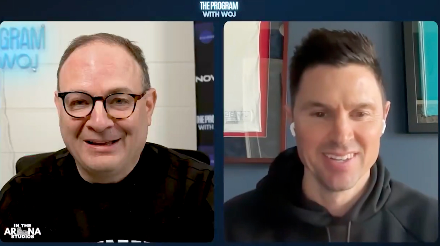 Adrian Wojnarowski Interview with Charlotte Hornets Assistant Coach ...